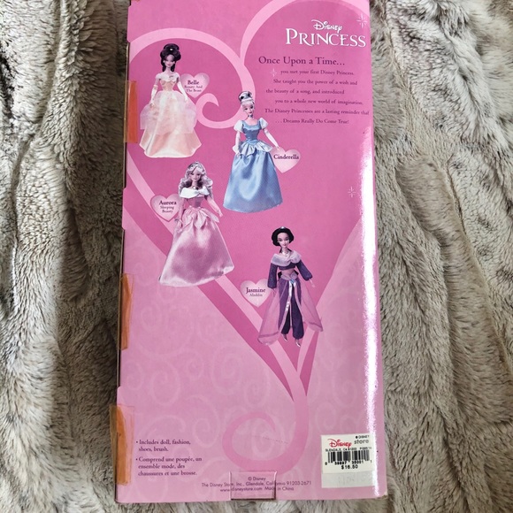 Disney | Toys | Princess Jasmine Disney Doll Vintage In Box 200 | Poshmark
